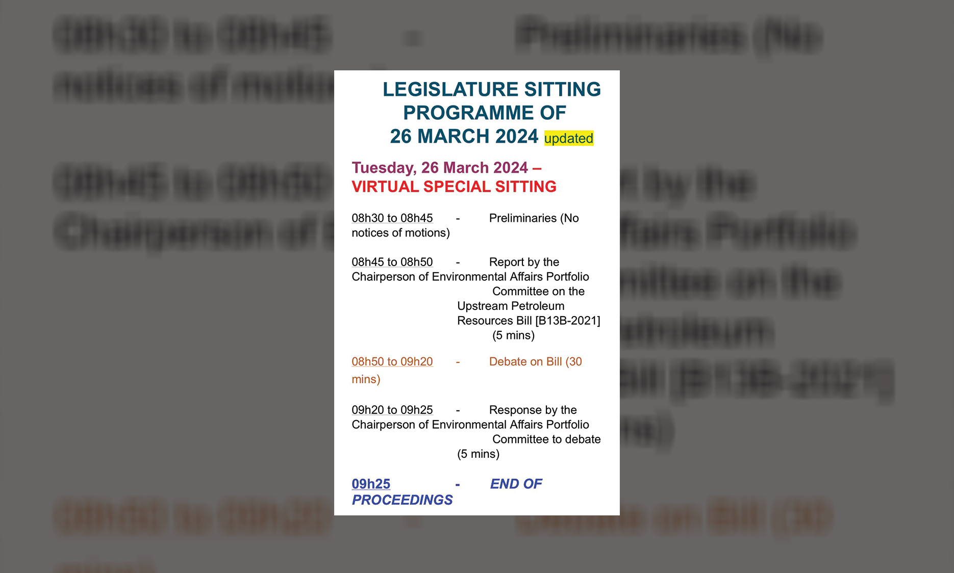 KZN Legislature – An Activist, People – Centered Legislature