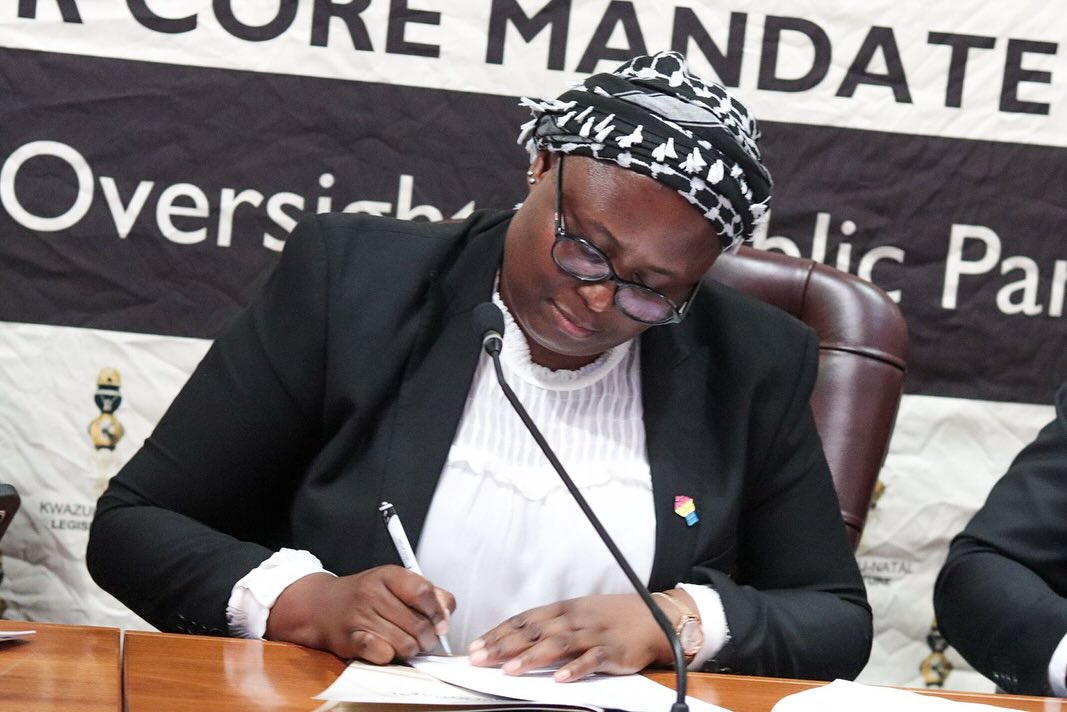 KWAZULU-NATAL LEGISLATURE SPEAKER HON. NONTEMBEKO BOYCE AND KWAZULU-NATAL SALGA CHAIRPERSON ...